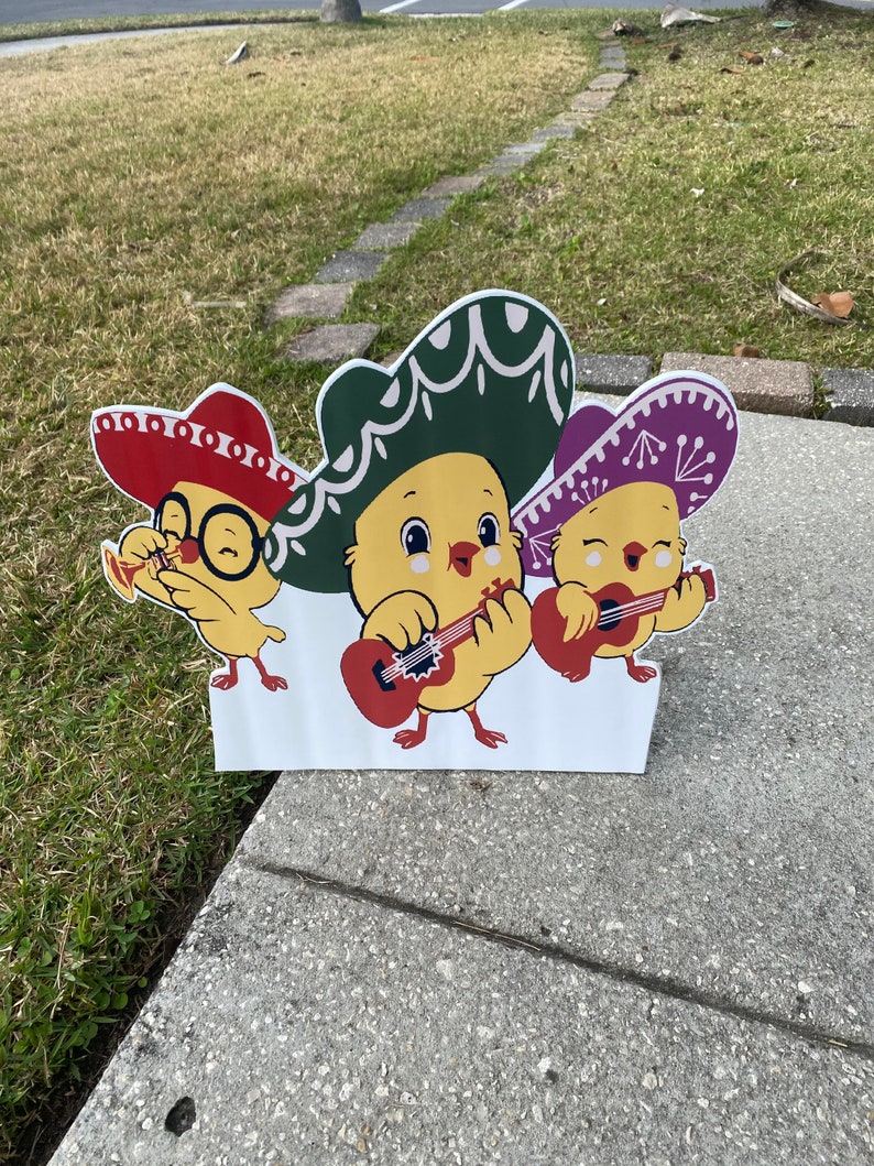 Chicken Character Prop Kids Birthday Party Decoration Ideas Cutouts - Etsy
