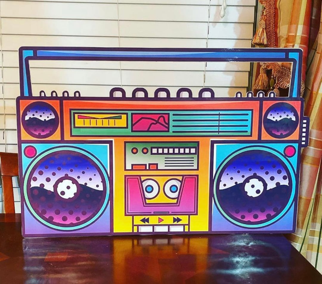 90s Boom Box Party Decorations, 90s Centerpiece, 90s Party, 90s Baby ...