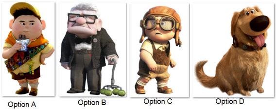 Up The Movie Characters
