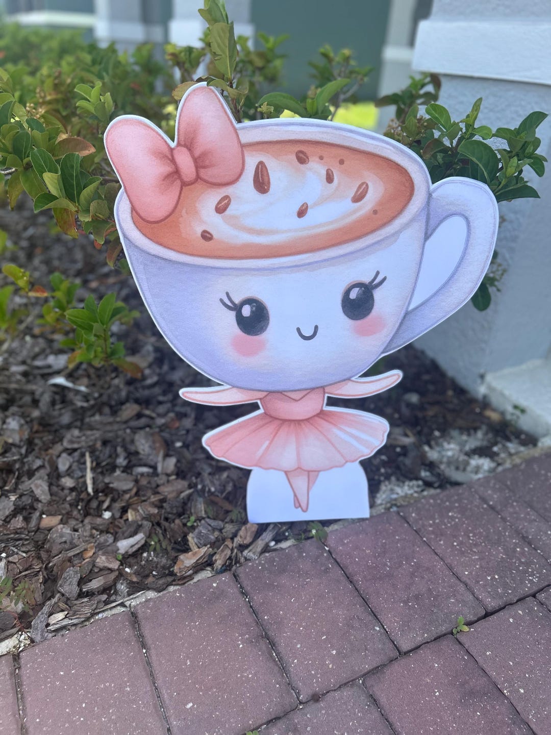 Cappuccino Ballerina Character Prop Kids Birthday Party Decoration ...