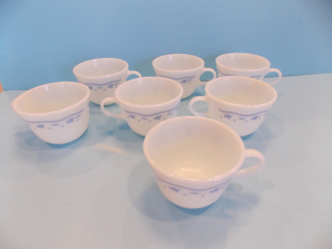 Vintage Pyrex Coffee Cups - Etsy
