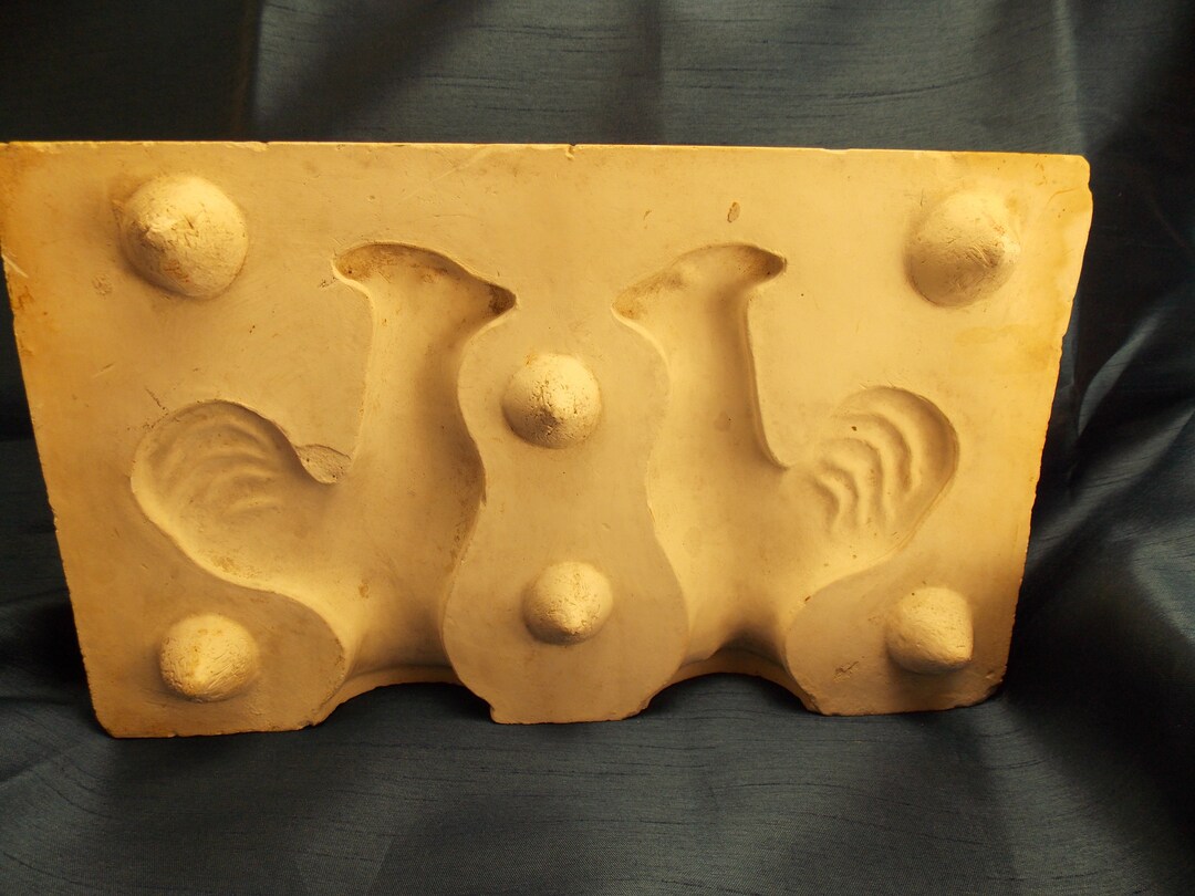 Industrial Plaster Rooster Mold - Etsy