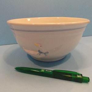Vintage Mccoy Goose Geese Pottery Mixing Bowl - Etsy