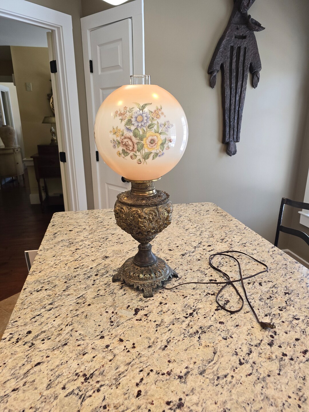 Antique Banquet Lamp Parlor Lamp - Etsy