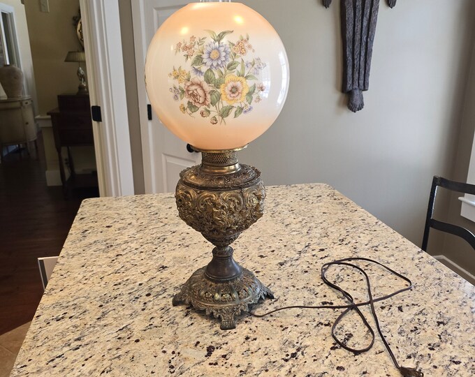 Antique Banquet Lamp Parlor Lamp - Etsy