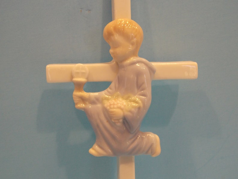 Vintage Valence Roman Porcelain Cross - Etsy