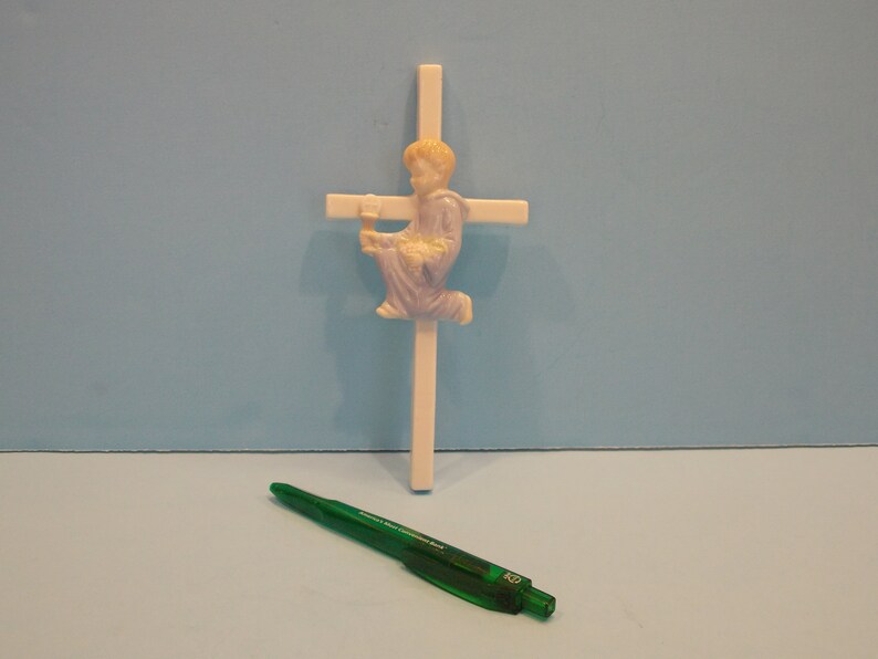Vintage Valence Roman Porcelain Cross - Etsy