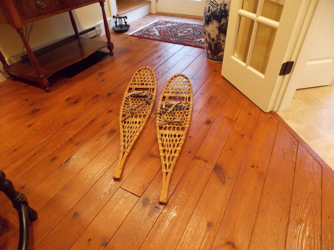 Vintage Snowshoes Raw Hide Webbing - Etsy