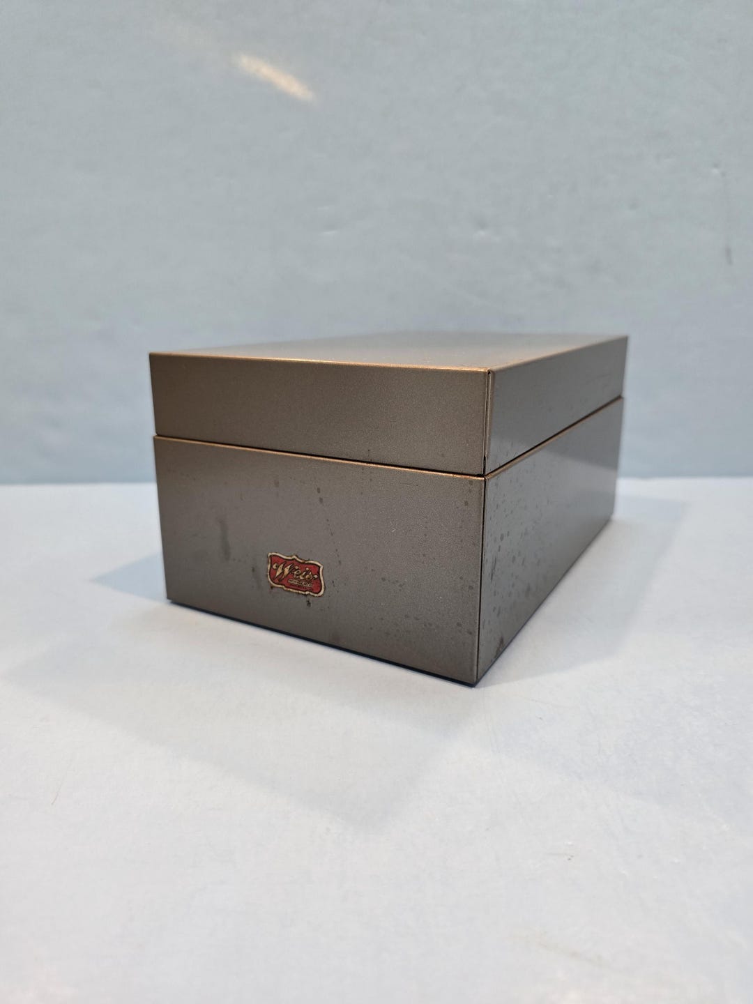 Vintage Weis Office File Card Box - Etsy