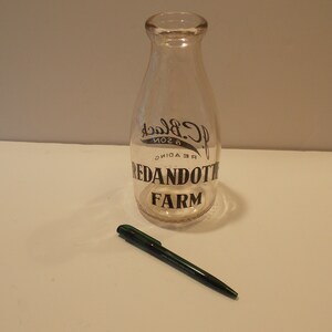 Vintage Milk Bottle J C Black and Son Reading - Etsy