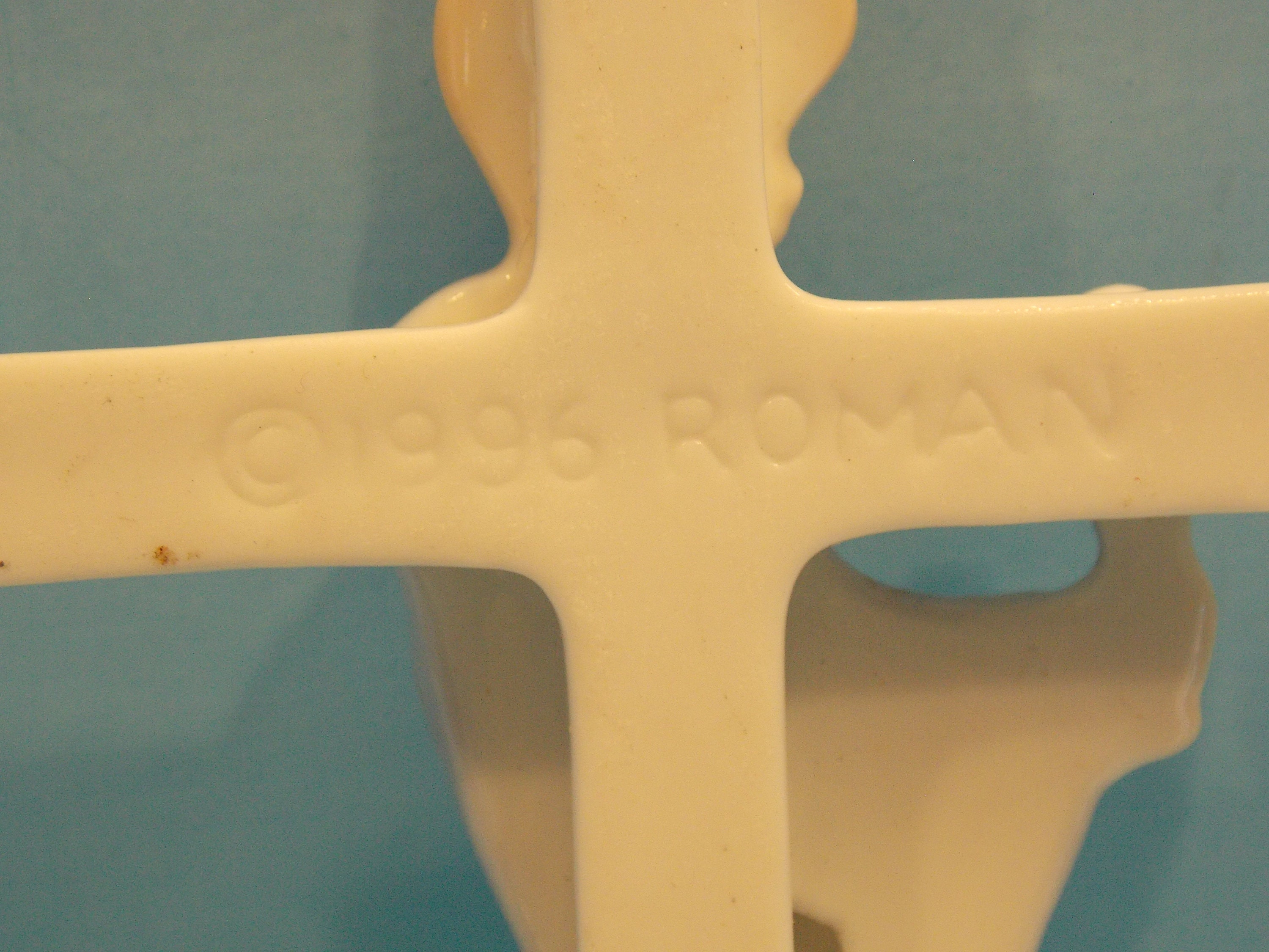 Vintage Valence Roman Porcelain Cross - Etsy