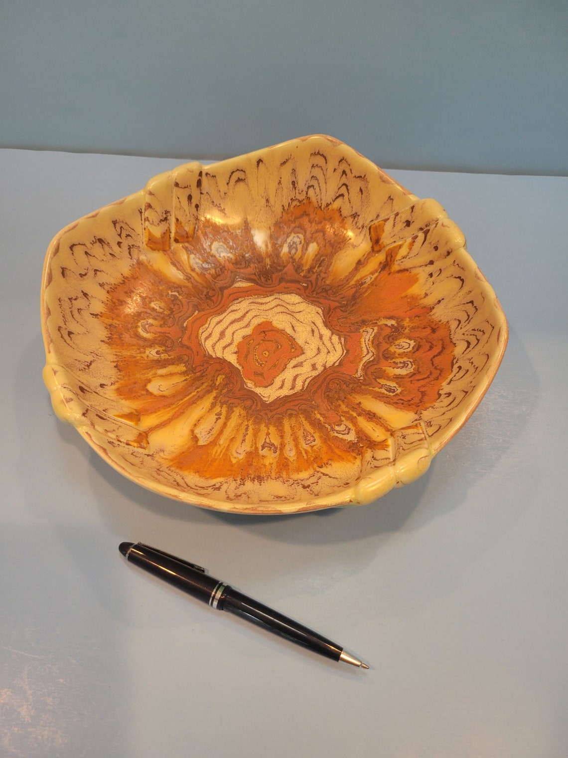 Vintage Beswick Ware Abstract Bowl - Etsy