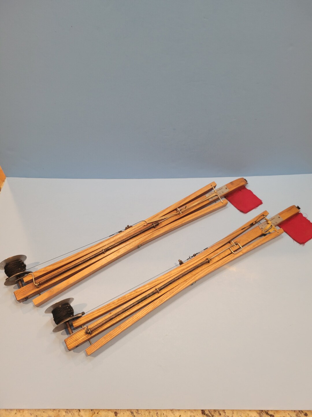 Vintage Ice Fishing Tip up Flags - Etsy