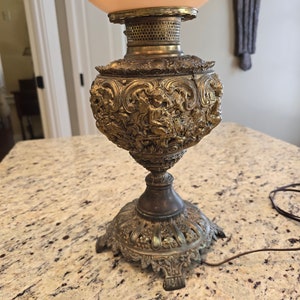 Antique Banquet Lamp Parlor Lamp - Etsy