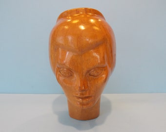 Carved Wood Alien - Etsy