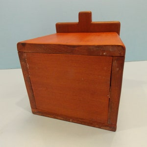 Vintage Wall Salt Box With Lid - Etsy