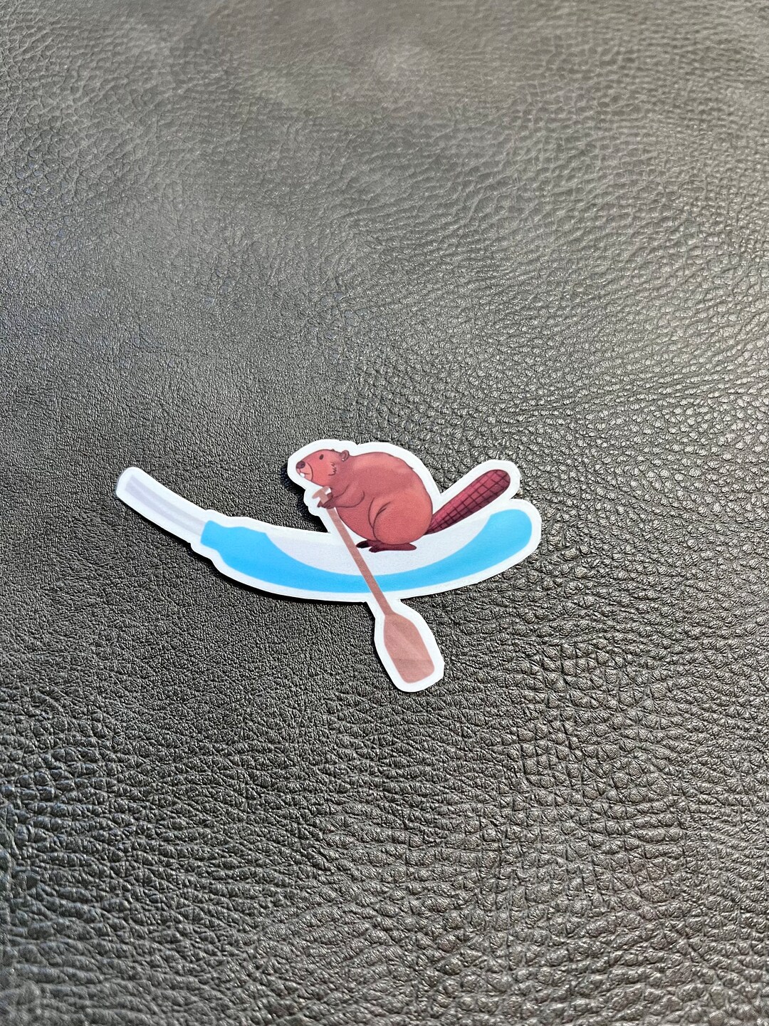 Beaver on a Cooter Canoe Waterproof Sticker Funny Nurse Sticker - Etsy