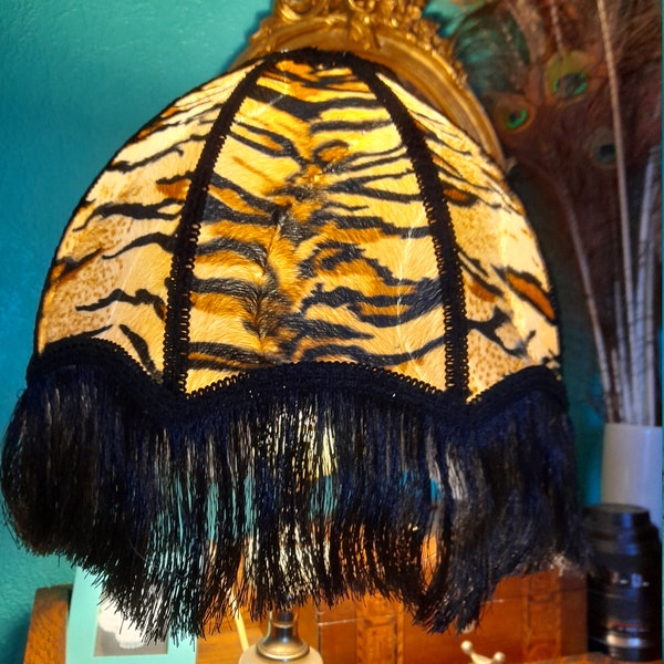 Fringed Lampshade - Etsy UK