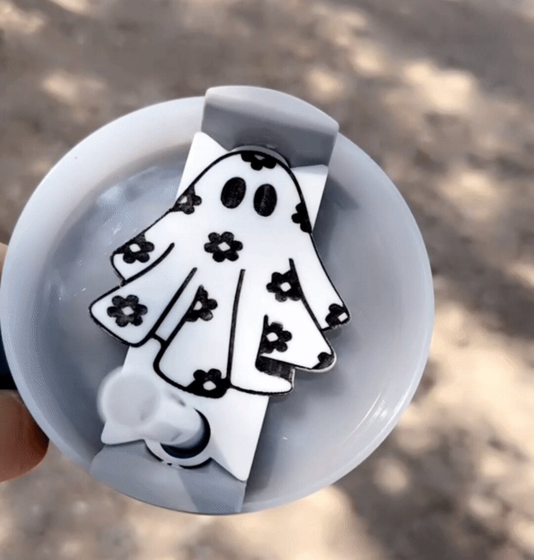 Stanley Topper Floral Ghost SVG - Retro Ghost - Stanley Topper 2.0 ...