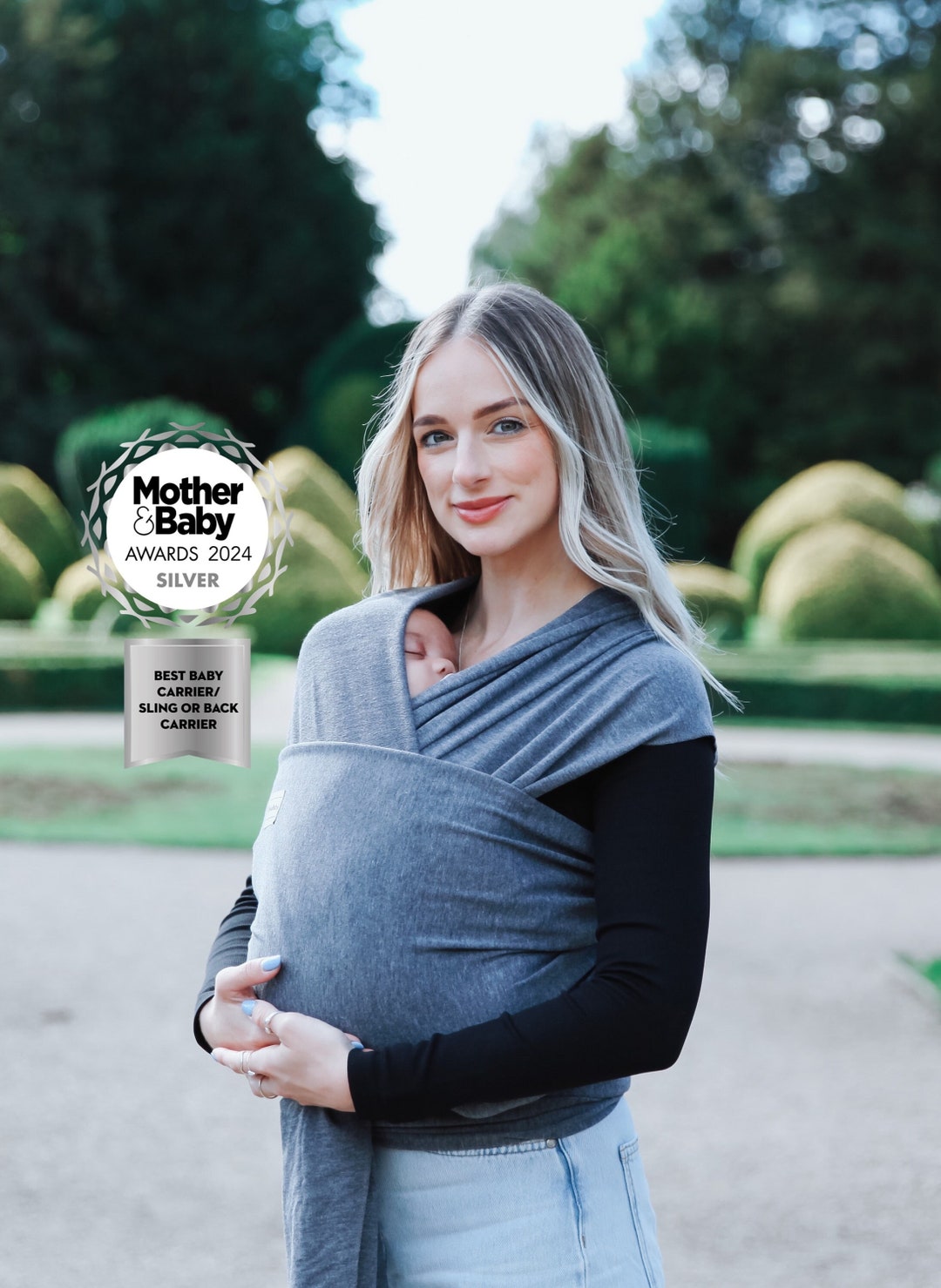 Baby Sling Carrier Baby Wrap Newborn to Toddler 7-35 Lbs Baby Shower ...