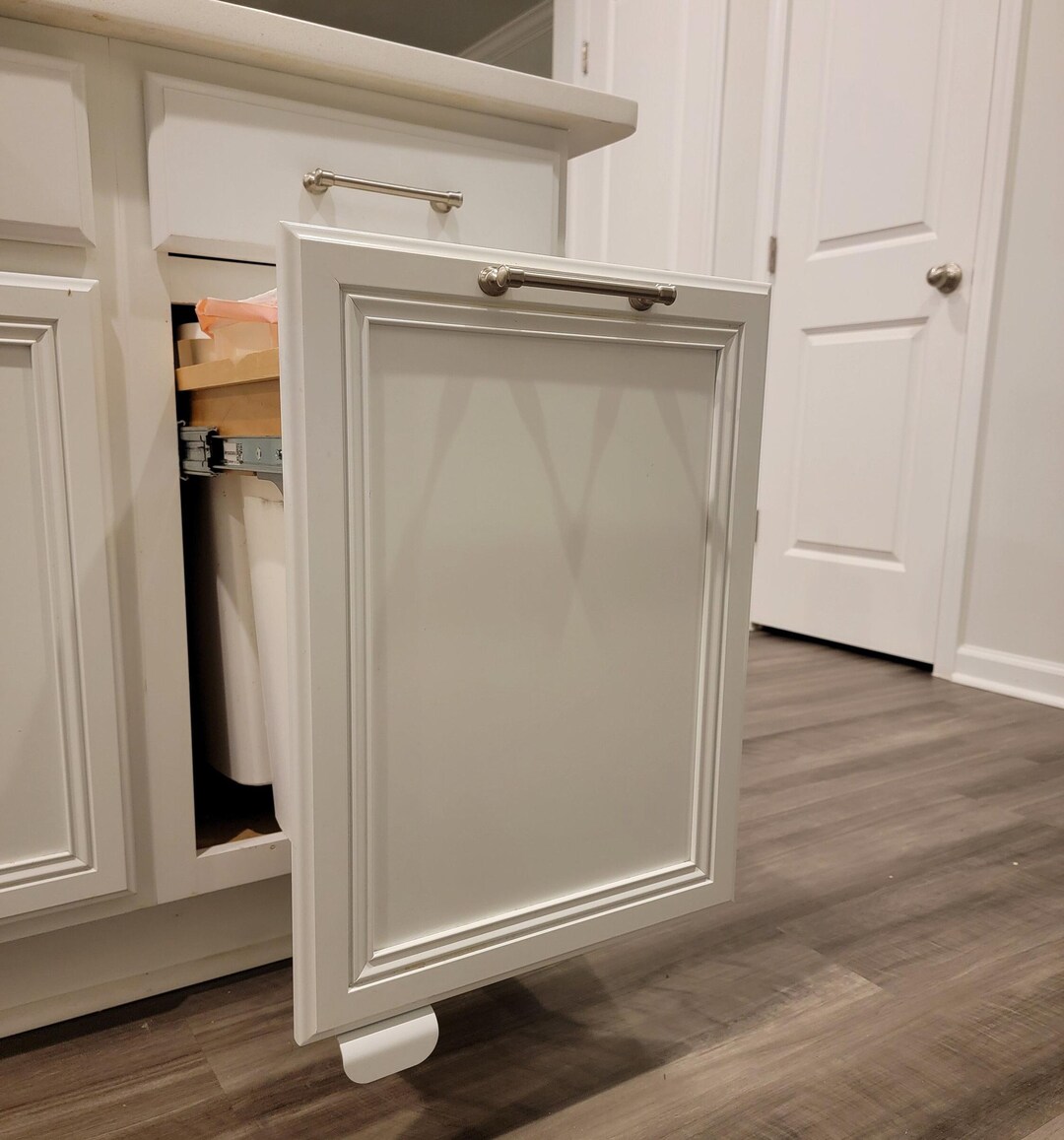 Foot Pull for Trash Cabinet Drawer - Hands Free Operation! - Etsy Canada