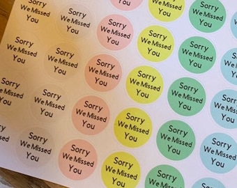 JW Set of 40 Postcards Sorry We Missed You Not at Home Pioneer Door to ...