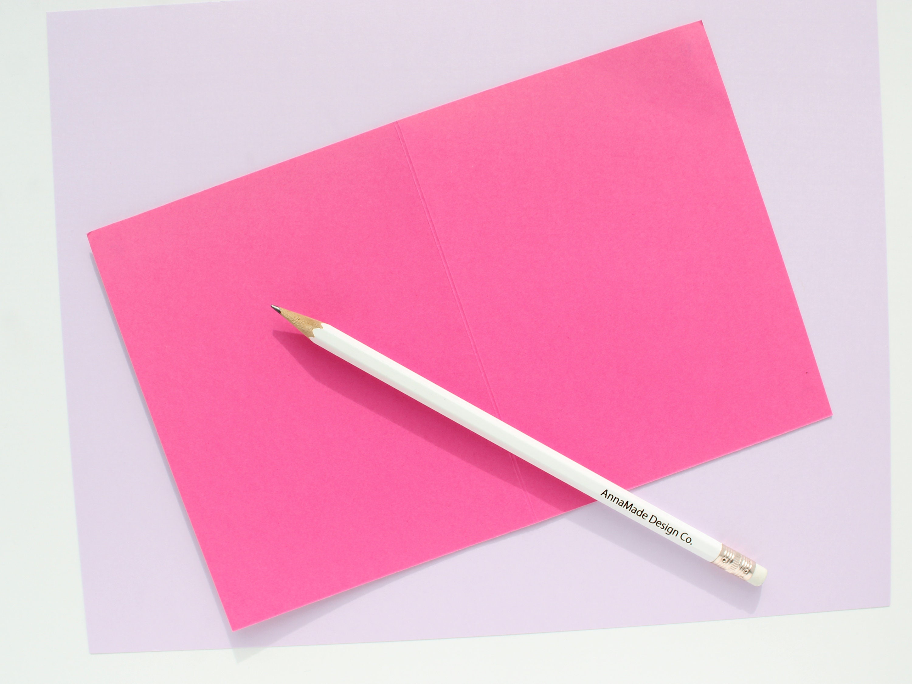 Blank Floral Card, Pink Greeting Card, Flower Bouquet Card, Handmade ...