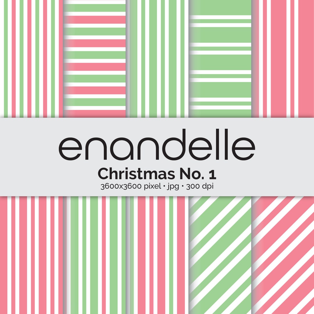 Christmas Holiday Pattern Digital Paper, Printable, Instant Download ...