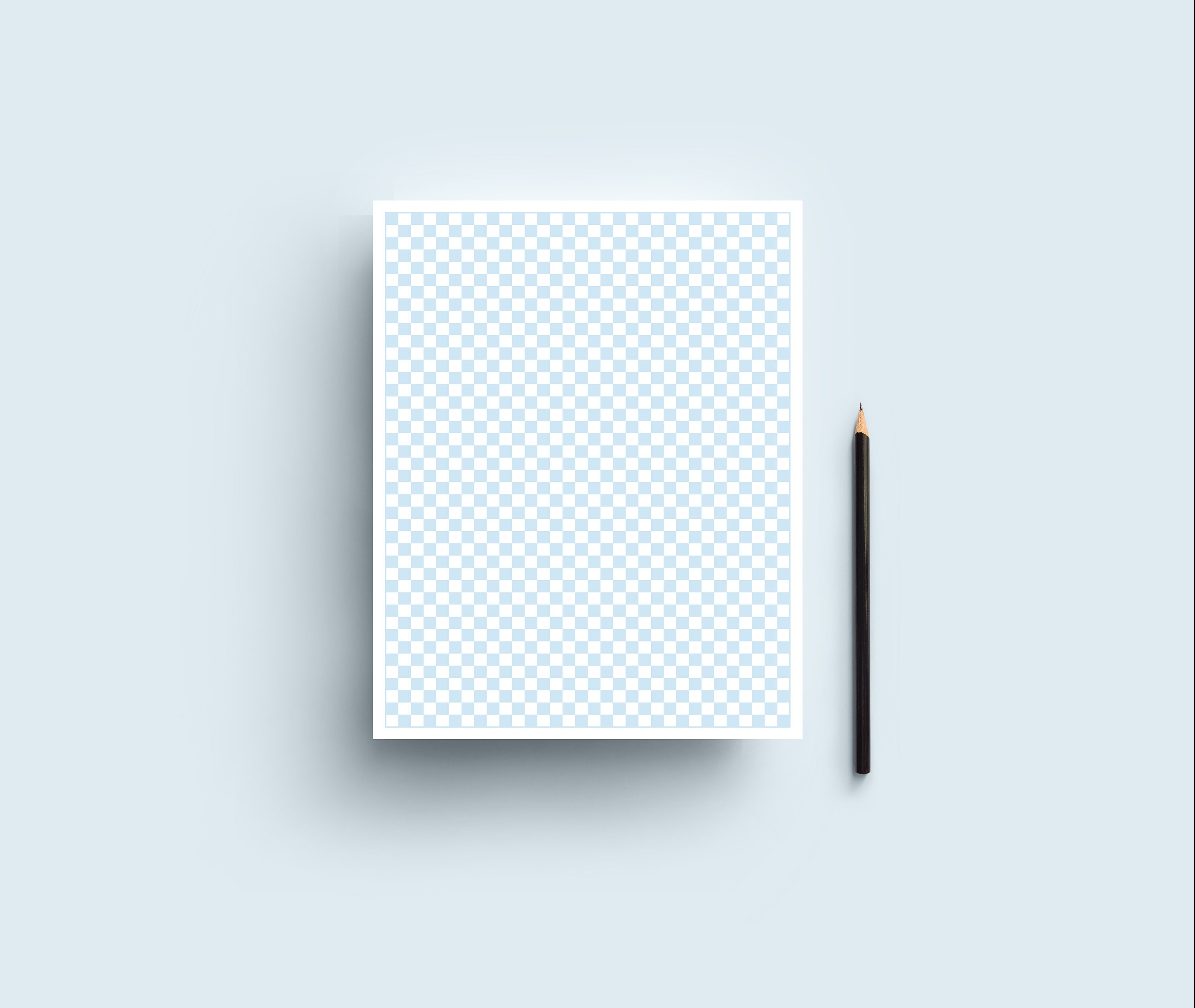 Printable Checker Square Grid Graph 8.5x11 Letter Sized Digital Paper ...