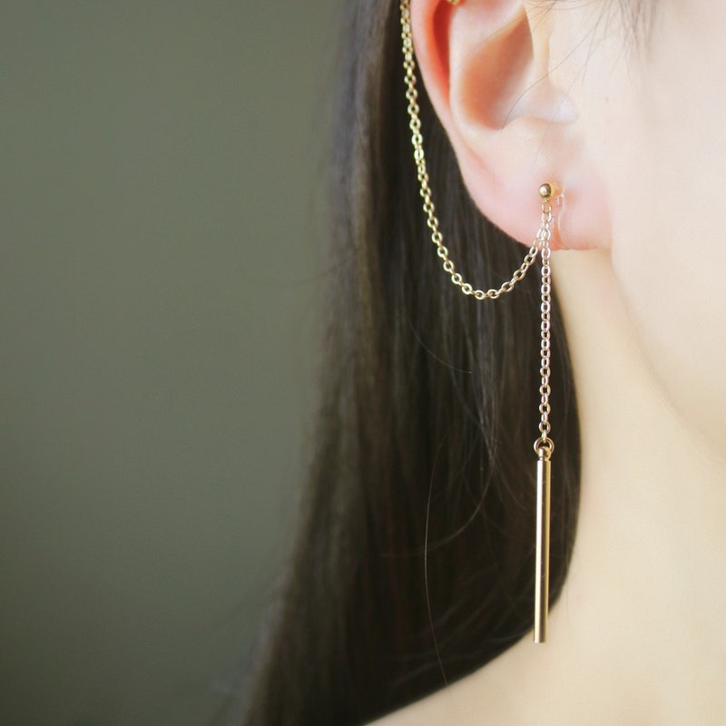 Chain Earring - Etsy