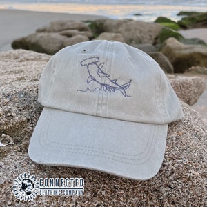 Hammerhead Shark Embroidered Hat Shark Conservation Gift Save the ...