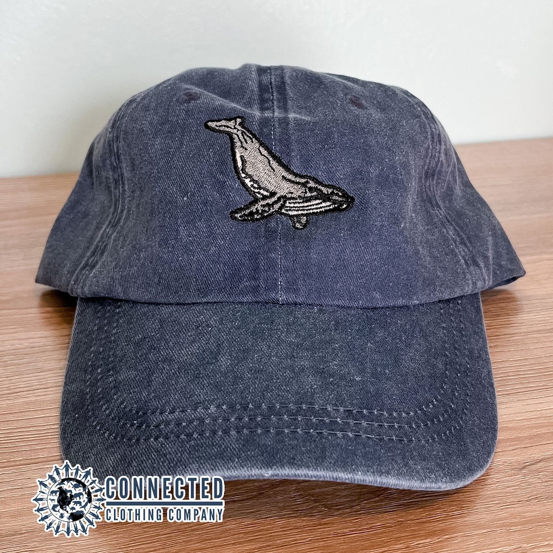 Humpback Whale Embroidered Hat Embroidered Dad Hat Save the Whales ...