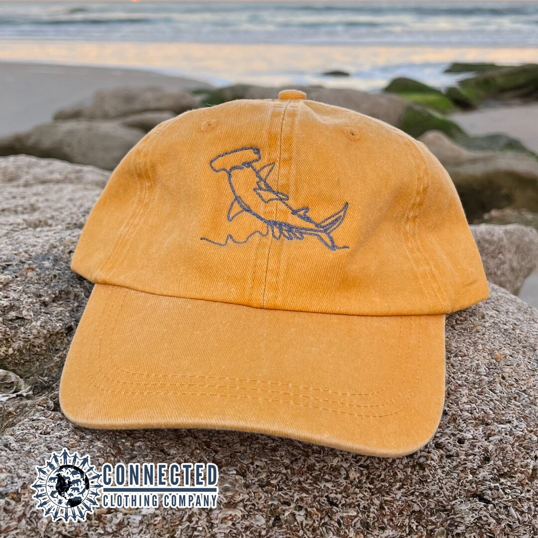 Hammerhead Shark Embroidered Hat Shark Conservation Gift Save the ...