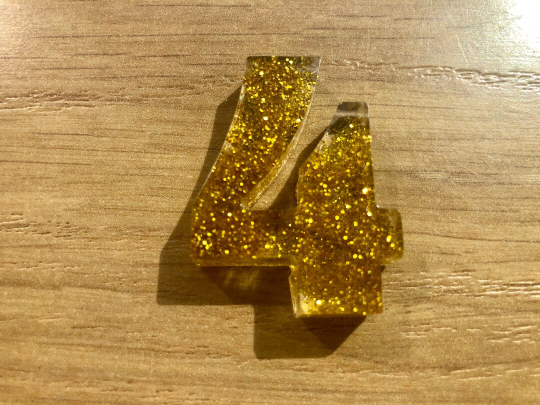 Resin Numbers, With Multi Choice Options for Decoration. - Etsy UK