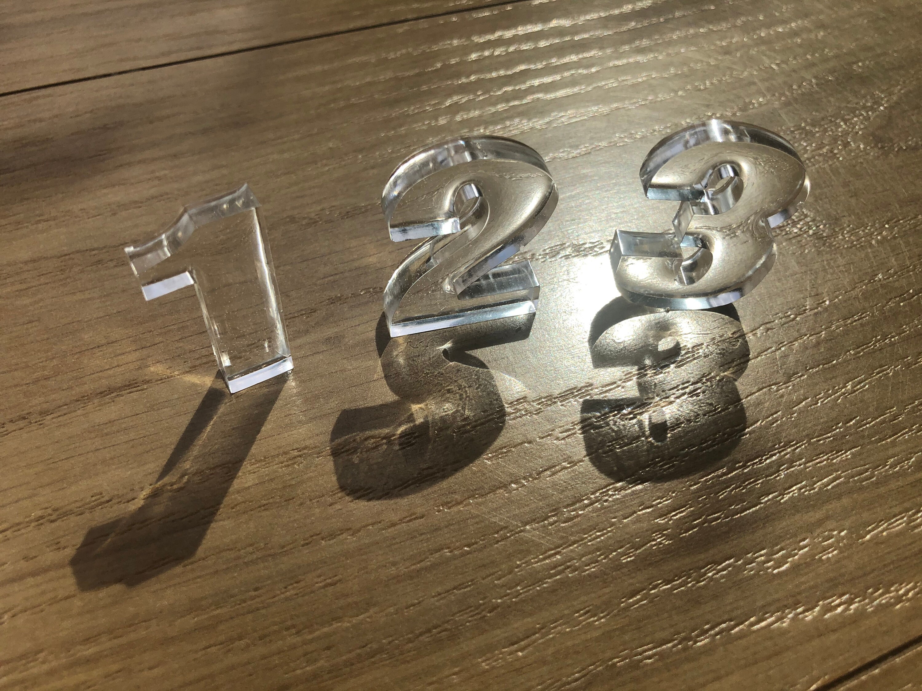 Resin Numbers With Multi Choice Options for Decoration. - Etsy UK