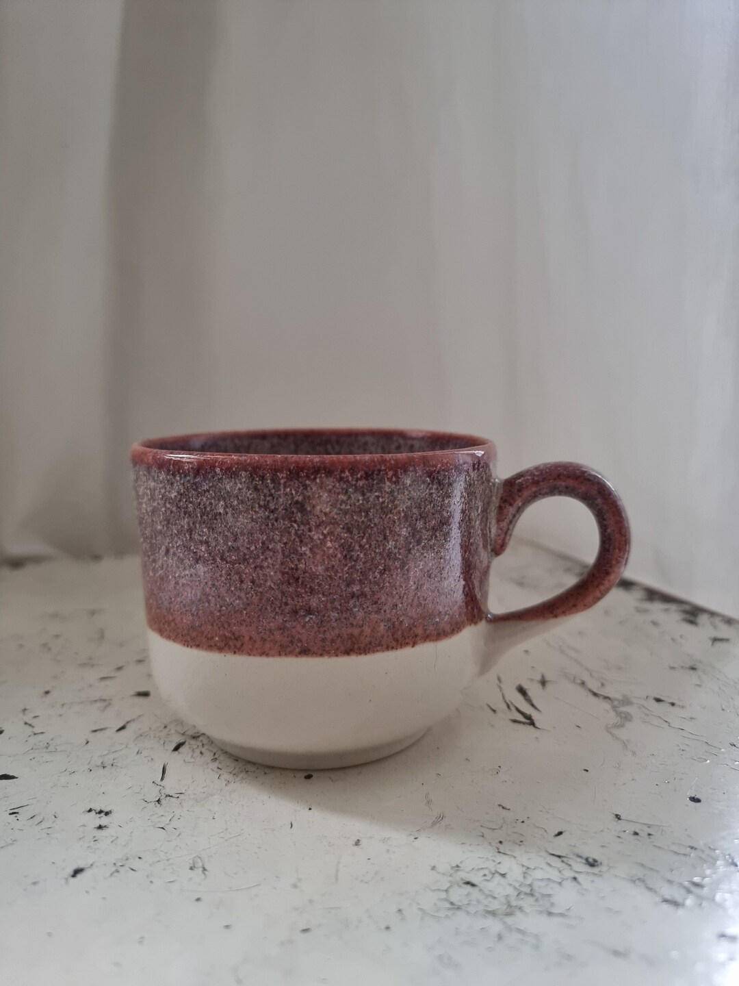 Large Cup Red // Handmade Cup With a Shiny Glaze // Stoneware - Etsy