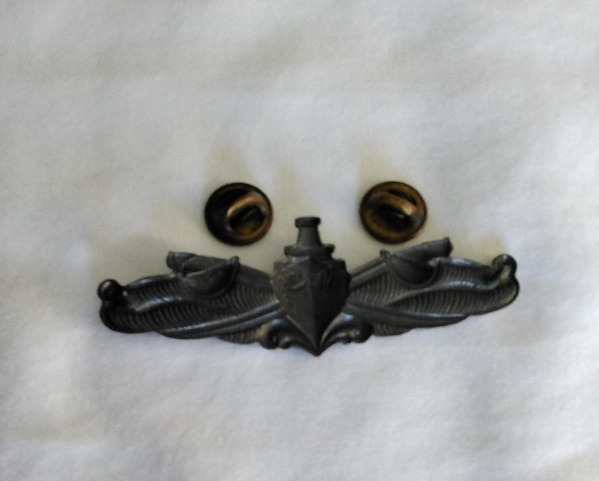 Vintage 1980s US Navy ESWS Badge – Silver Oxide Enlisted Pin - Etsy