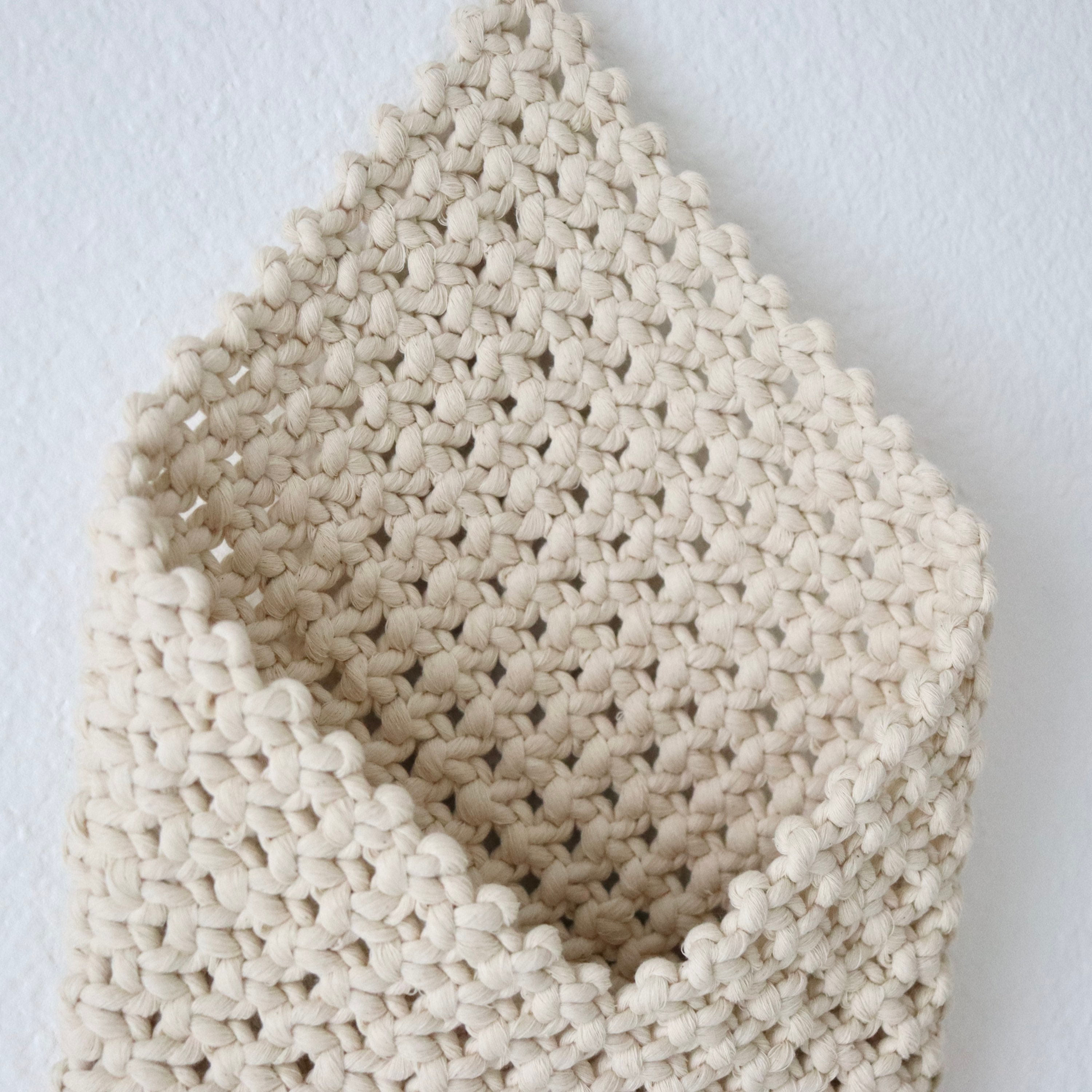 Macrame Wall Hanging Pouch Boho Magazine and Mail Holder for - Etsy UK