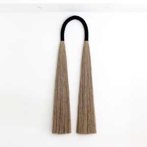 Tall Rustic Fiber Art Arch Jute Wall Hanging, Rope Arch Sculpture, Tall ...