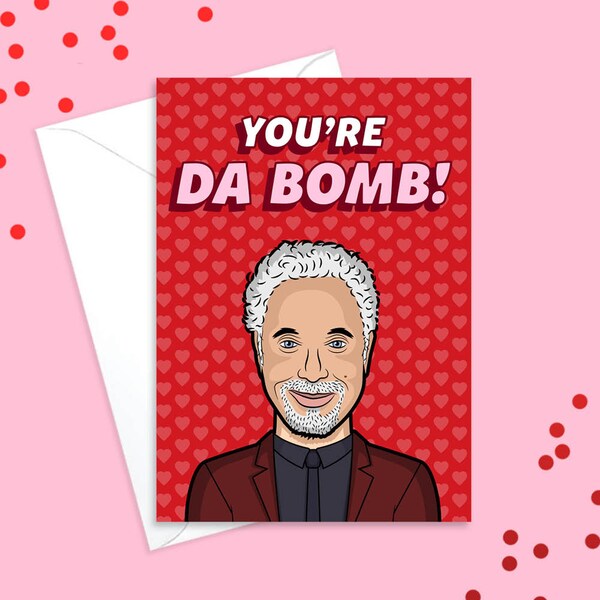 Tom Jones Birthday Card Etsy