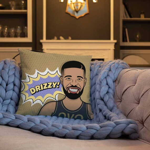 Gift For Fans of Drake Hip Hop Pillow Cushion Drake Gifts Birthday ...