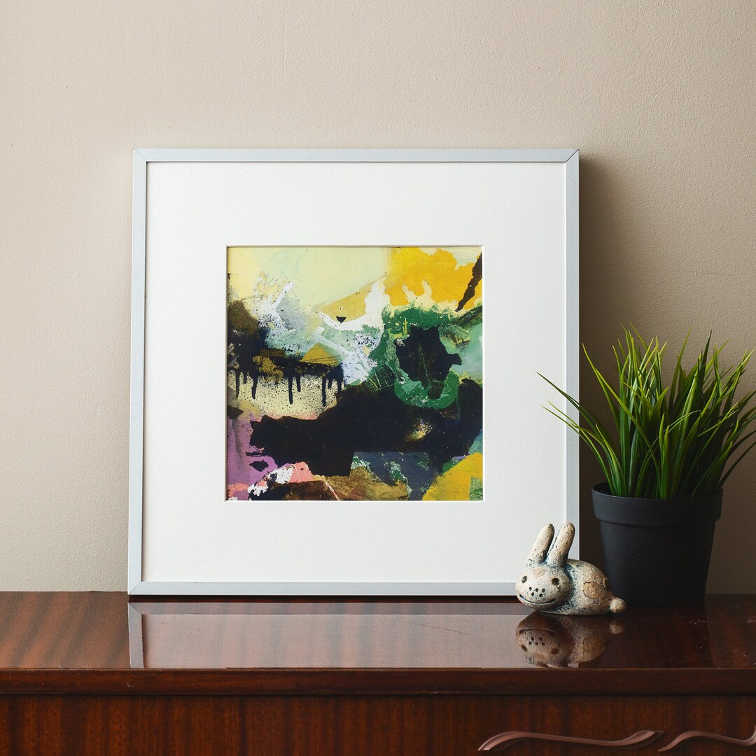 12x12 Frame , Framed Wall Art , Art Print , Abstract Art Print ...