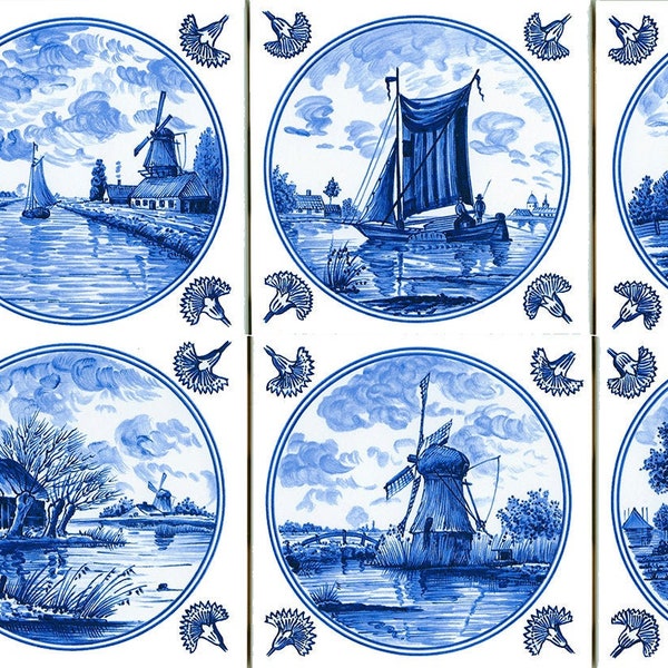 Delft Tile - Etsy
