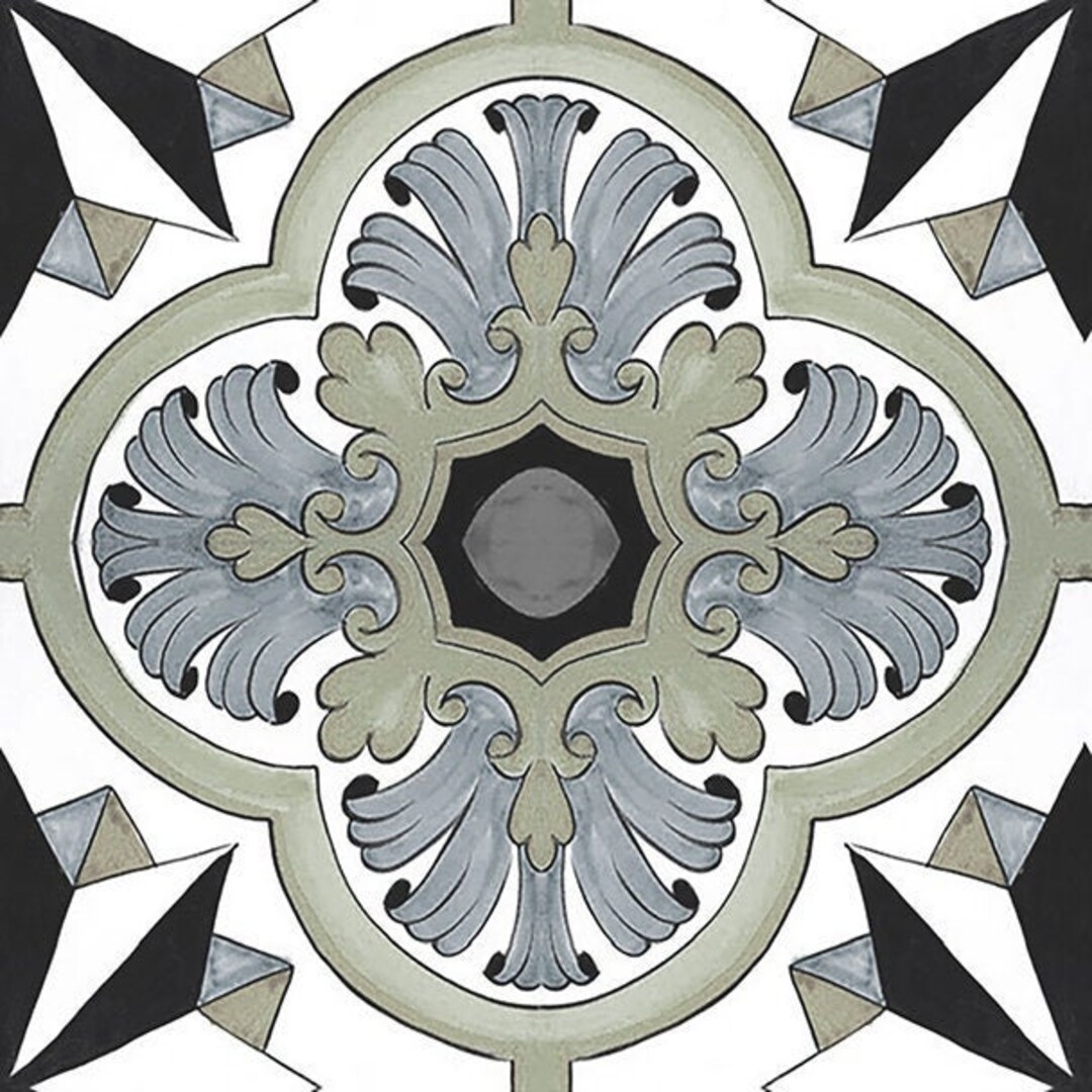 1772 Genoa - 8x8 6x6 4.25x4.25 - Satin Finish Bright White Tile ...