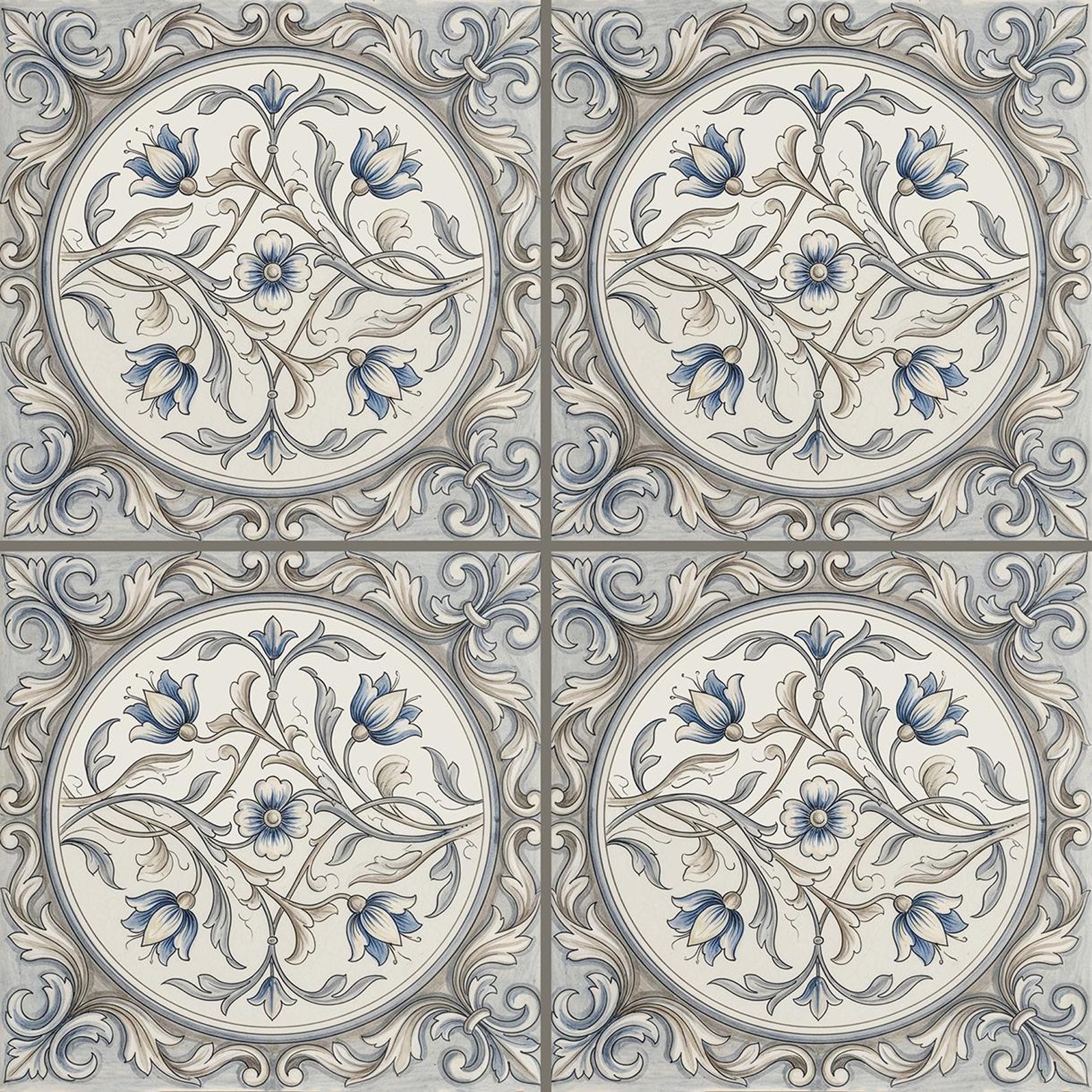 2000 -heritage Bloom - 8x8 6x6 4.25x4.25 - Satin or Gloss -vintage ...