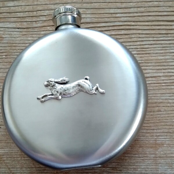 Silver Flask - Etsy