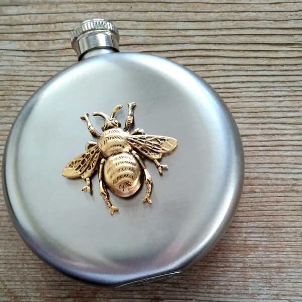 Bee Flask - Etsy