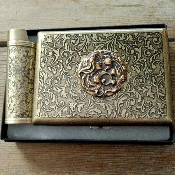 Cigarette Case Victorian - Etsy
