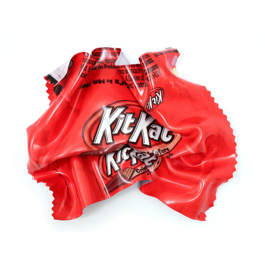 KIT KAT Candy Wrapper 3D Sculpture - Etsy