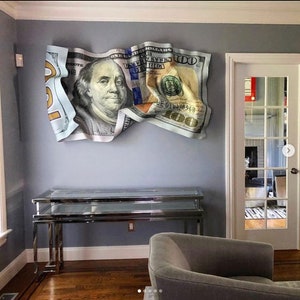 Money Art 3D Dollar Bill Sculpture [2-sided Fold Version] - Etsy